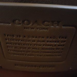 Coach | Bags | Coach Stamp Colorblock Track Crossbody Bag Beige Multi ...